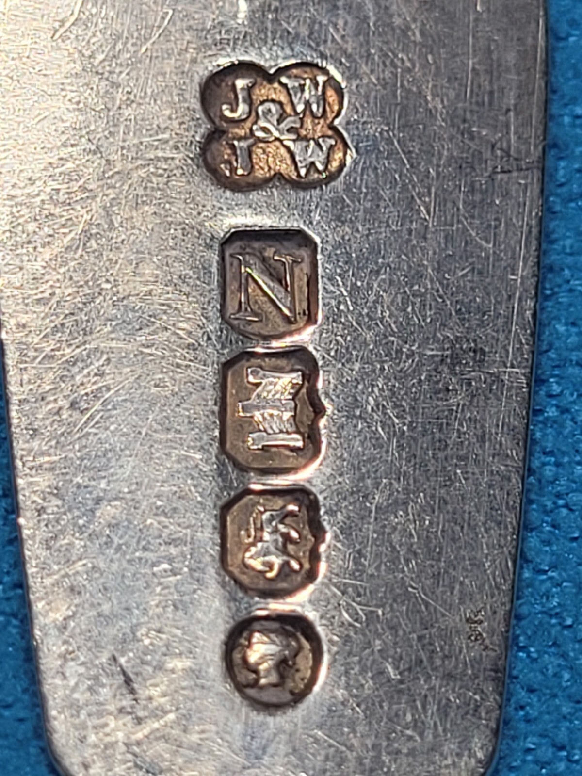 Sterling Silver Spoon, Exeter , 1869 , James & Josiah Williams , 13g ...