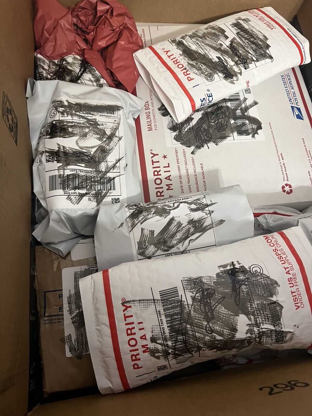 10-12 Packages Of Unclaimed Mail And Undeliverable/Abandoned Freight ...