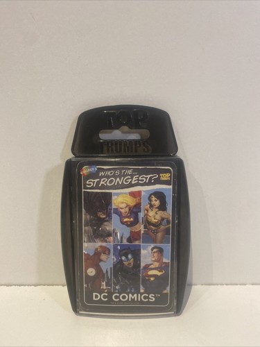 Top Trumps Card Game: DC Comics - Who's the Strongest? Superman Batman ...