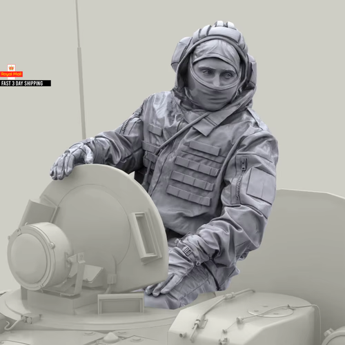 1/35 Modern Russian Tanker, Resin Model Soldier, Military Themes ...
