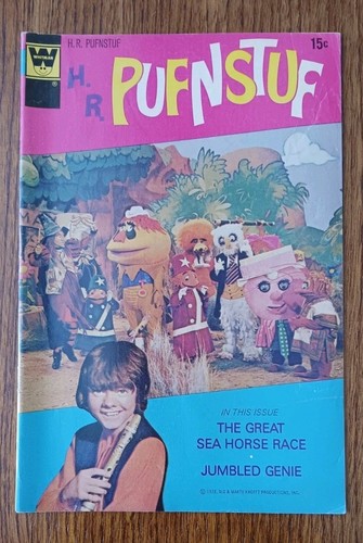 Vintage 1972 HR Pufnstuf Comic Book #7 Sid & Marty Krofft Jimmy Freddie ...