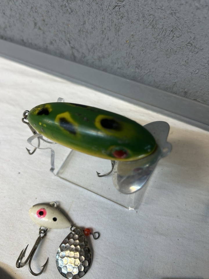 16 VTG Fishing Lures/L &S Mirro Lure/Frantic Antic/Little George/Lazy ...