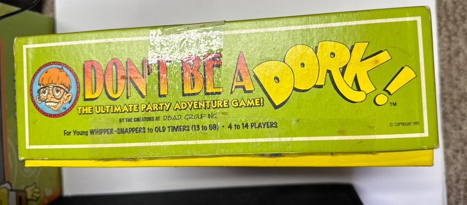 Don't Be A Dork Ultimate Party Adventure Game by Northern Games 1997 | eBay