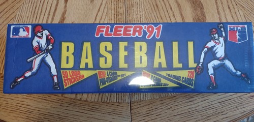 1991 Fleer Baseball Factory Sealed Complete Set Of 720 Cards W/ 50 Logo ...