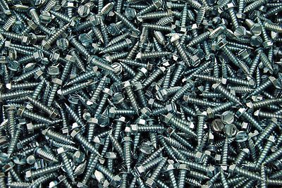 (1250) Zip Screws 10 x 3/4 Self-Piercing Hex Washer Head Sheet Metal | eBay