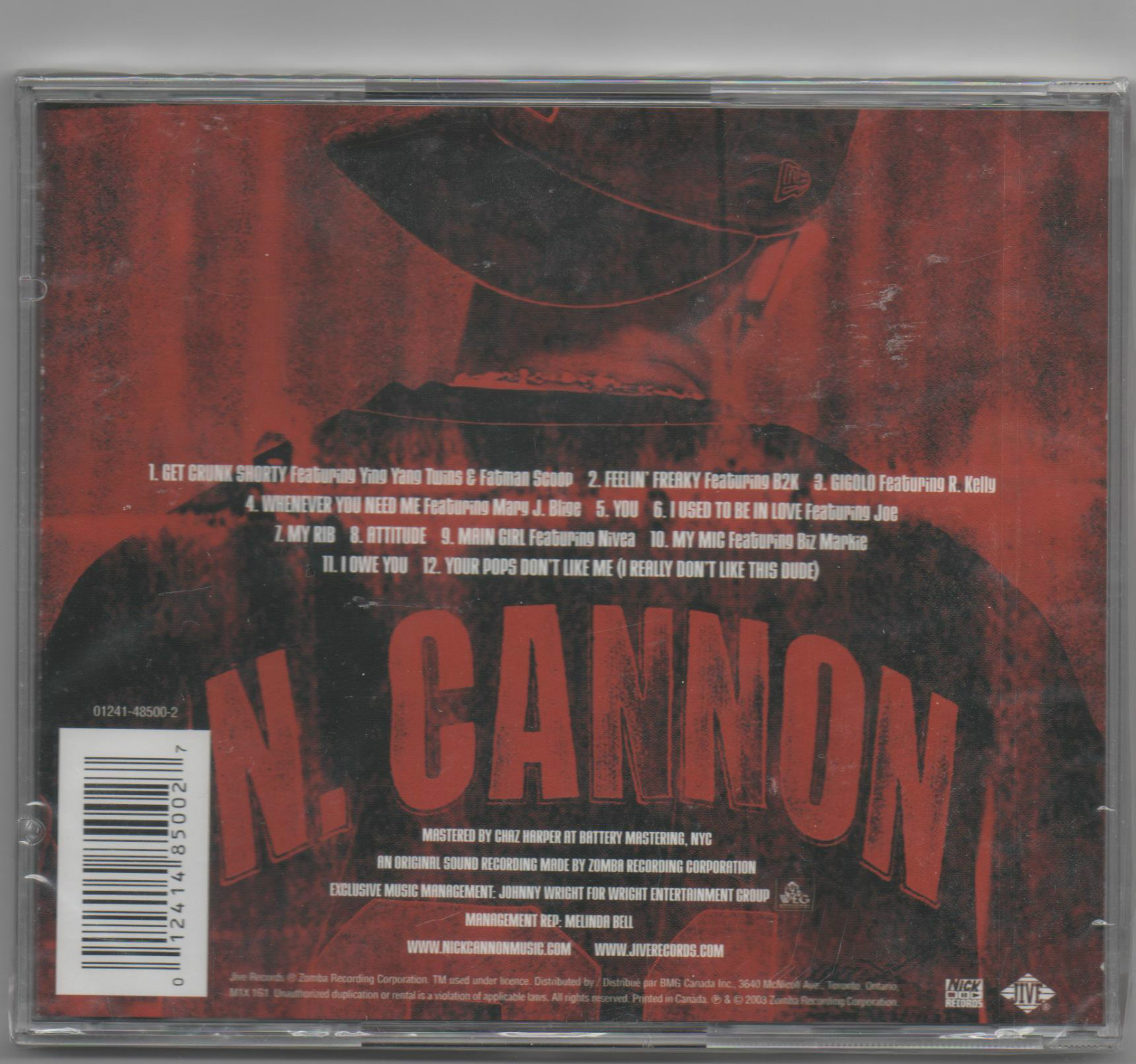 Nick Cannon by Nick Cannon 2003 CD Gigolo, Get Crunk Shorty | eBay