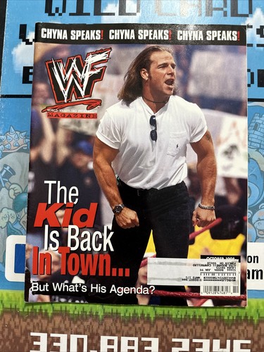 WWF Magazine October 1998 HBK Shawn Michaels | eBay