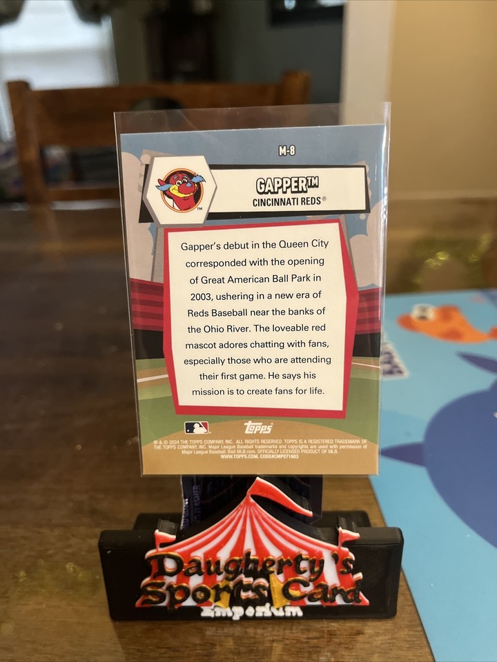 2024 Topps Big League Mascots M-8 Gapper | eBay