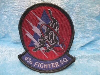 63D Fighter SQ Military Patch | eBay