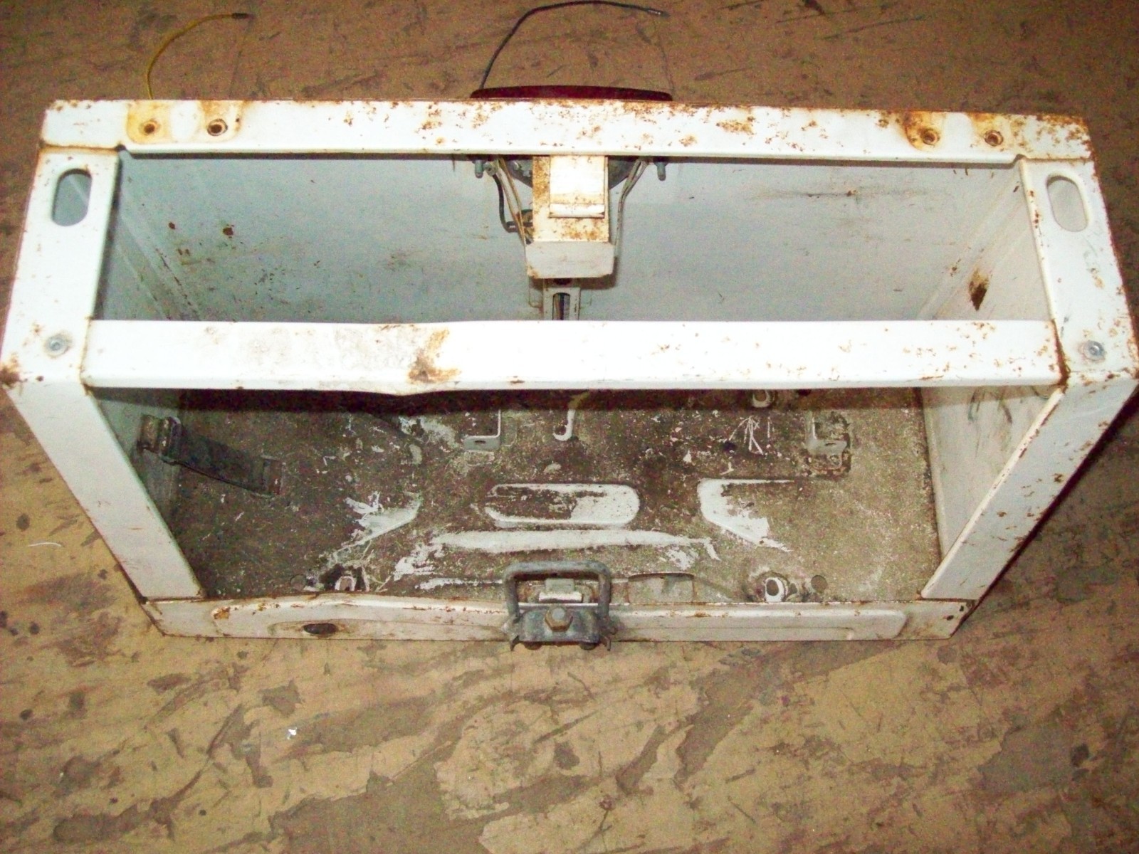 Vintage Yamaha Snowmobile Tool Box/Rear Trunk 1971 SW 396 SW 433 Wide ...