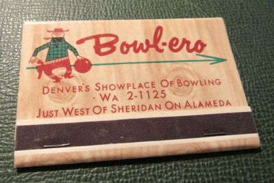 Matchbook - Bowlero Bowling Denver Colorado FULL 40 Strike | eBay