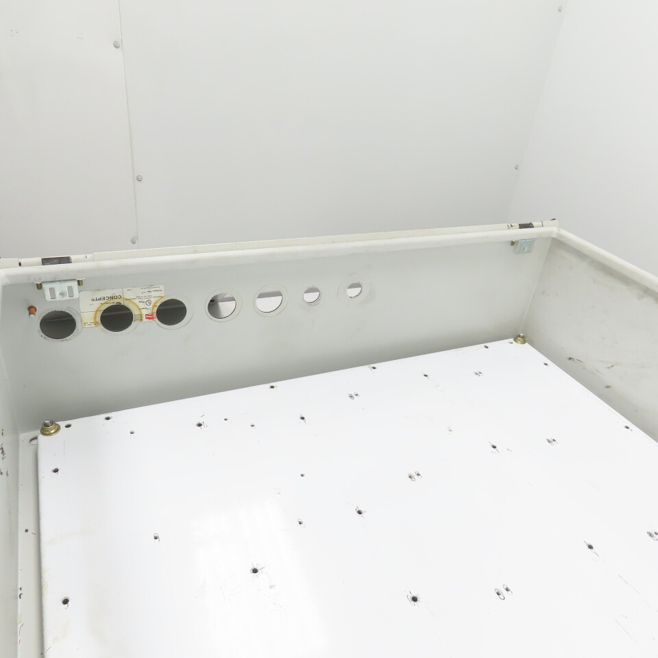 Hoffman 30" x 30" x 8" Wall Mount Electrical Enclosure W/Backplate ...