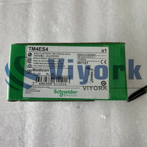 Schneider TM4ES4 ETHERNET UNMANAGED SWITCH MODULE NETWORK TM4 NEW | eBay