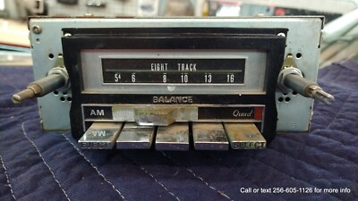 Azimuth RCA Vintage Car 8 Track Player Am/FM Radio | eBay