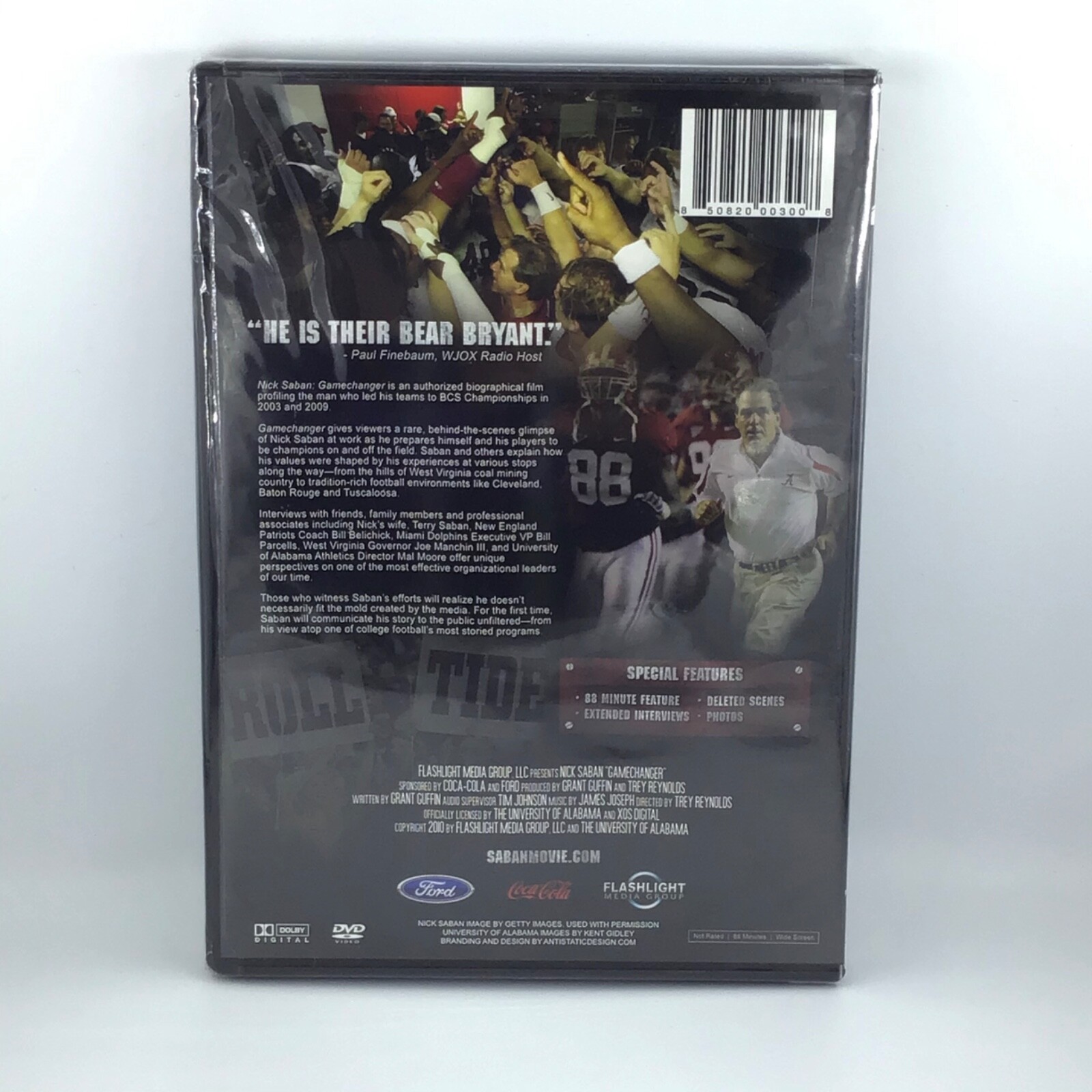 Nick Saban: Gamechanger / DVD Special Collectors Edition / University ...