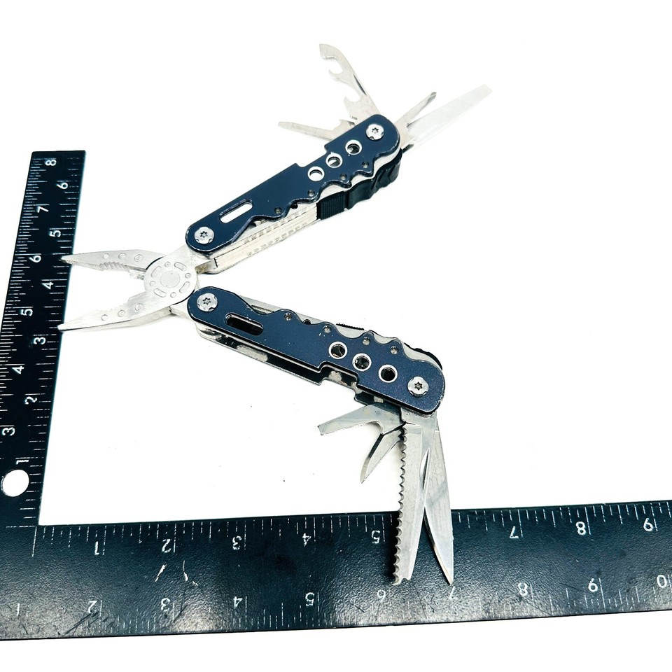 Samsonite Stainless 12 In 1 Multi Tool Pliers, File, Bottle Opener ...