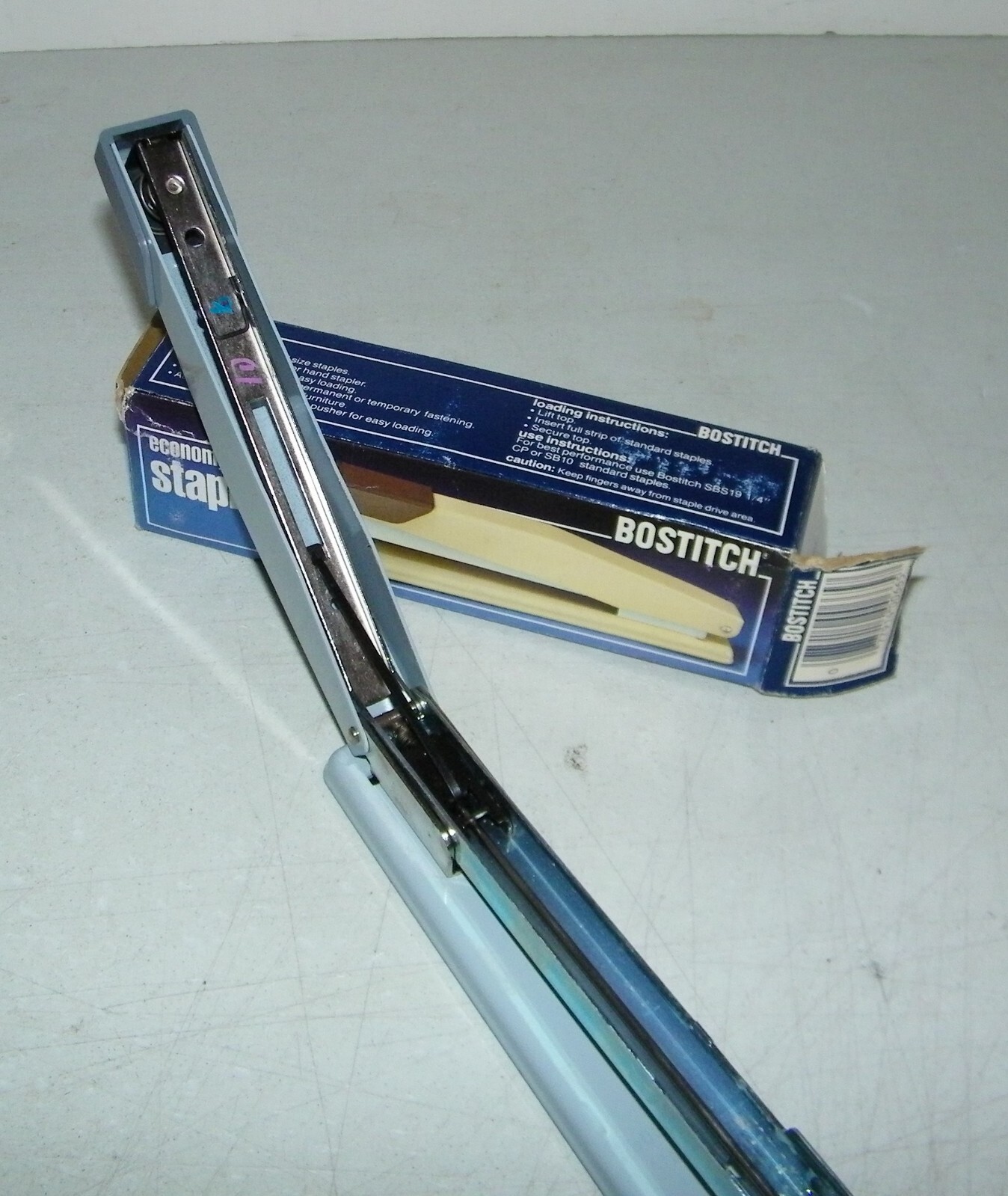 Vintage Bostitch Economy Stapler Black Model B500 USA for sale online ...