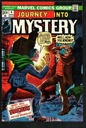 Journey into Mystery #6 1973-Marvel-Horror stories-Joe Maneely art plus ...