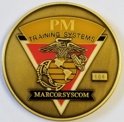 USMC MARCORSYSCOM Marine Corps Systems Command PM Training Systems #184 ...
