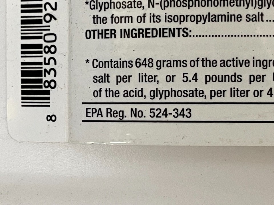 Roundup Custom - 2.5 Gallons (53.8% Aquatic Glyphosate) | eBay