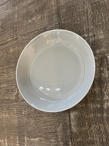 Crate & Barrel Aaron Probyn Large 9" Vegetable Pasta Bowl Light Grey | eBay