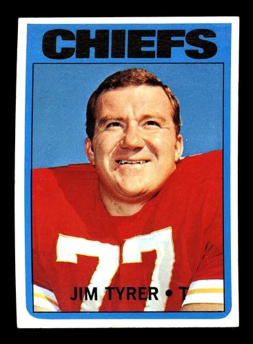 1972 TOPPS "JIM TYRER" KANSAS CITY CHIEFS #111 NM-MT (COMBINED SHIP) | eBay