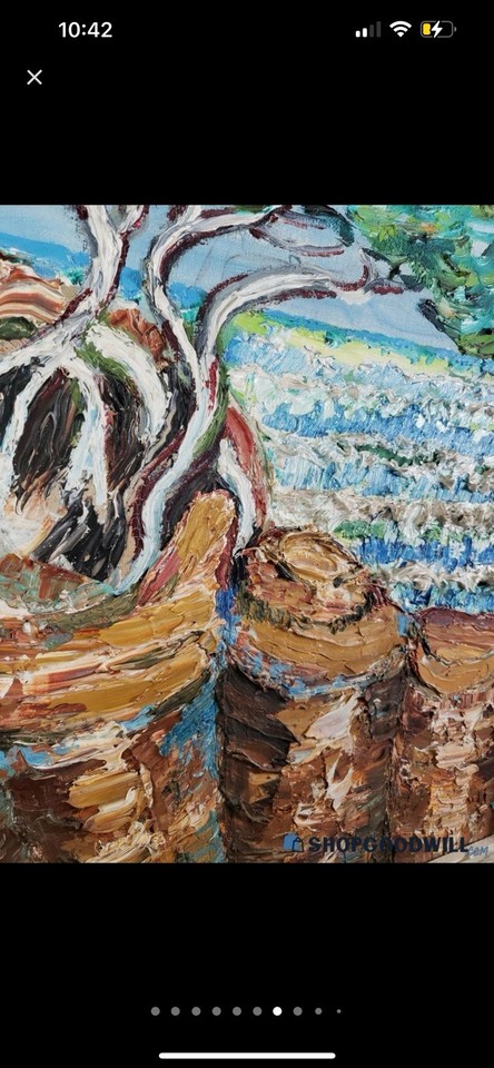 Framed Original Oil on Canvas Landscape Painting by Morillas - 18” x 24 ...