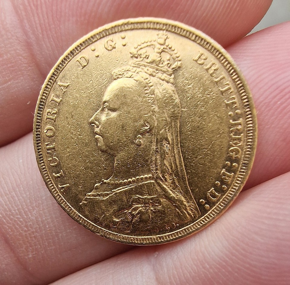 1892 Queen Victoria Jubilee Head 22ct Gold Full Sovereign | eBay