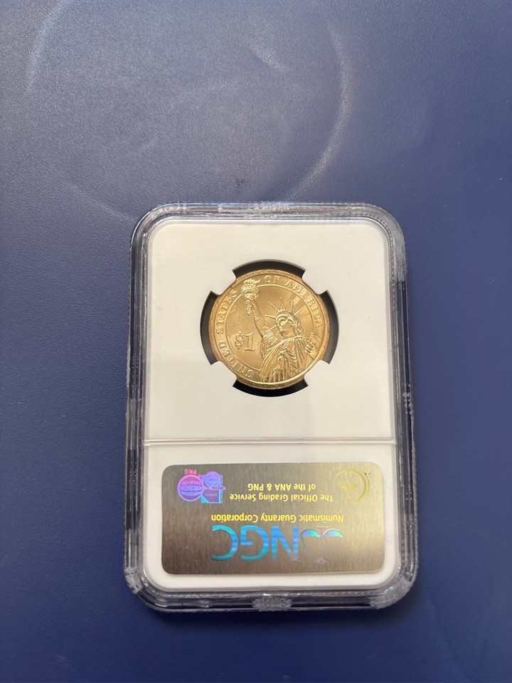 2007 GEORGE WASHINGTON NGC MS65 MISSING EDGE LETTERING US MINT ERROR ...