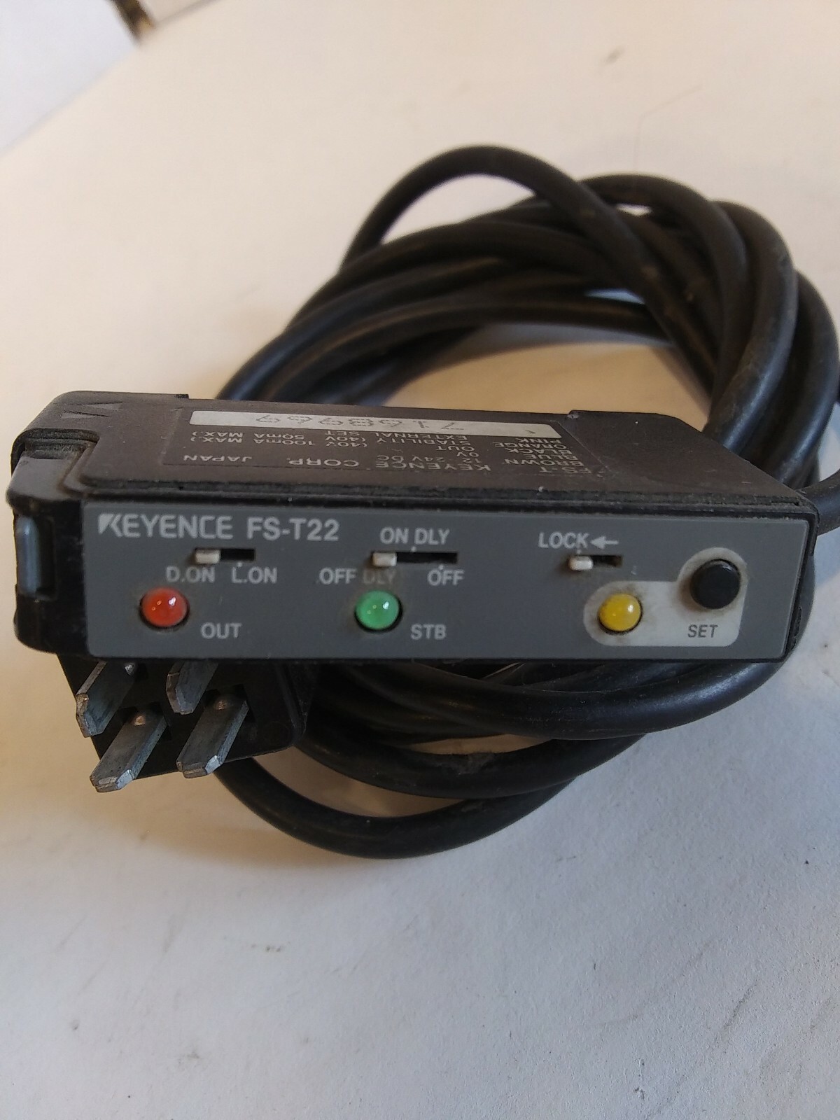 Keyence FS-T22 Fiber Optic Sensor | eBay