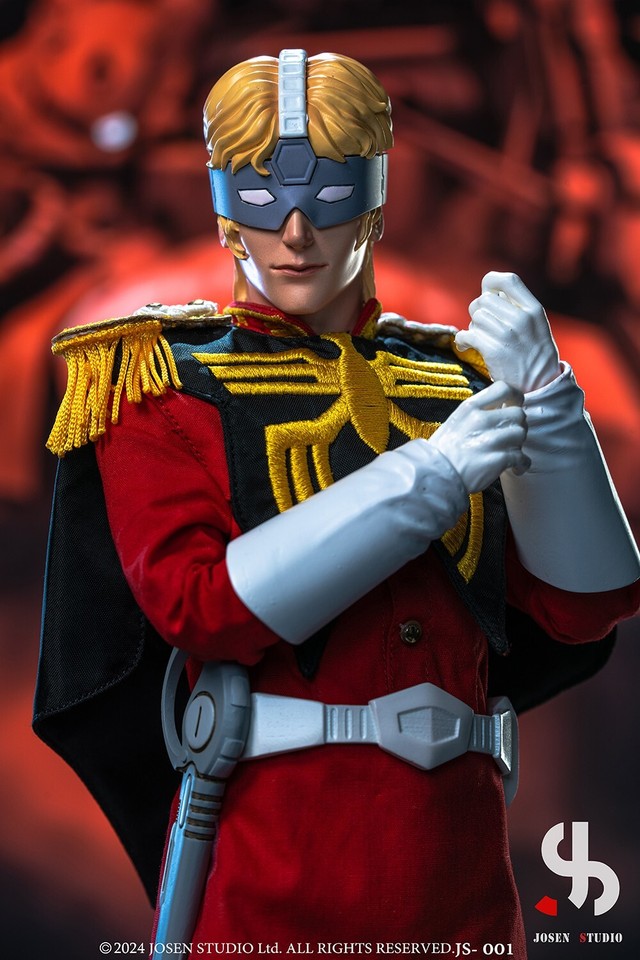 JOSEN STUDIO JS001 1/6 Char Aznable Collectible Male Action Figure ...