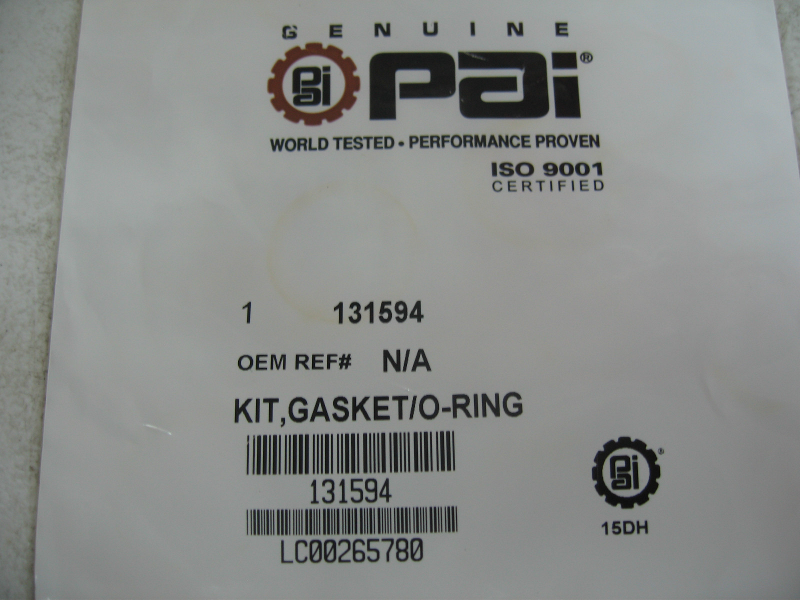 Oil Cooler Gasket O-Ring Mounting Kit for Cummins N14. PAI# 131594 Ref ...