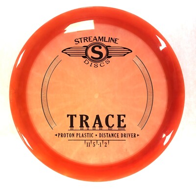 NEW DISC GOLF STREAMLINE PROTON TRACE STABLE DISTANCE DRIVER 175g ...