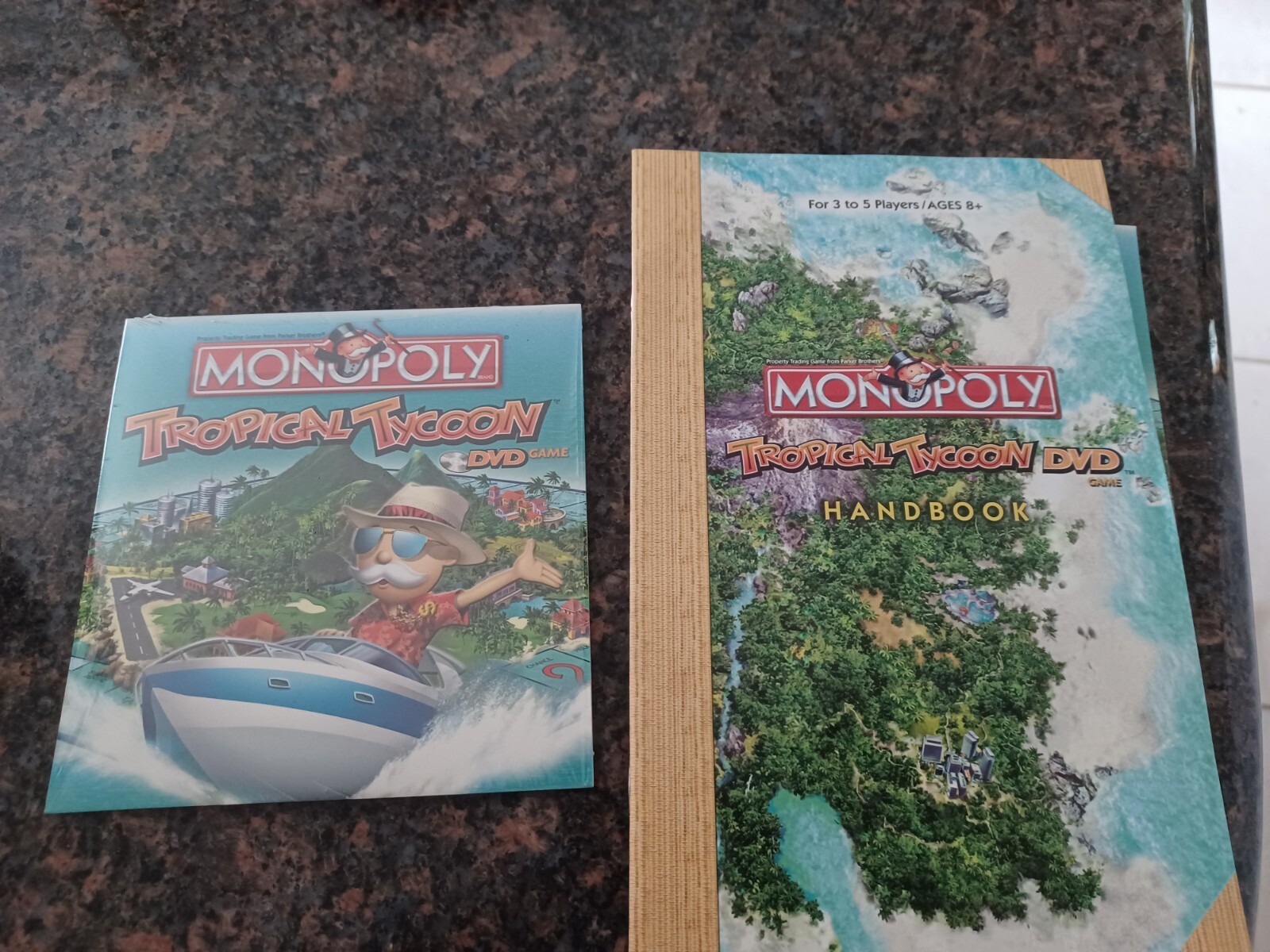 Tropical Tycoon Monopoly DVD Game N Handbook | eBay