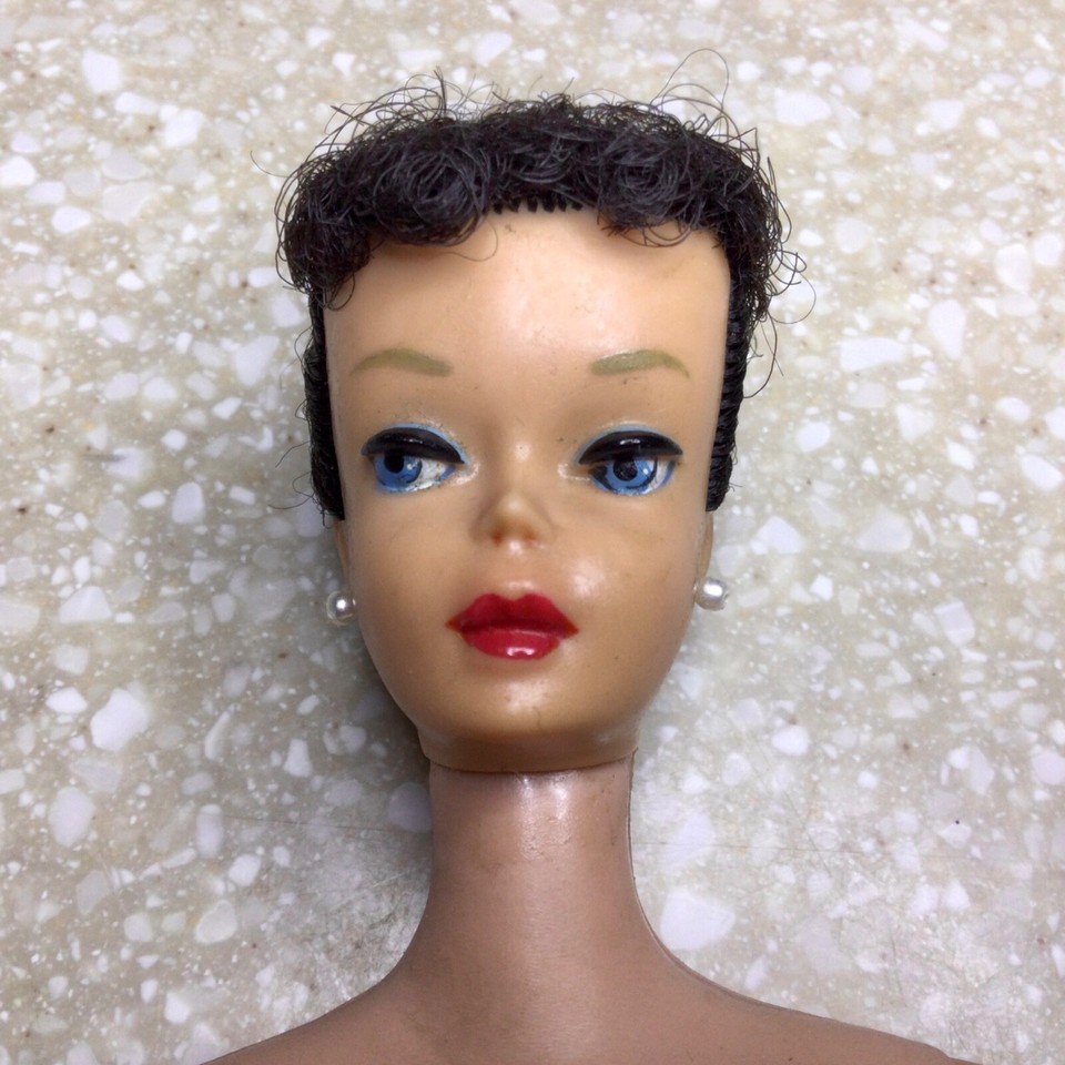 Vintage Barbie Ponytail Brunette UPDO CLEAN and READY FOR DISPLAY! | eBay