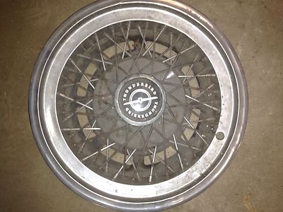 5 -Old Antique Ford Thunderbird Wire Spoke Hubcaps. I Think They Are ...