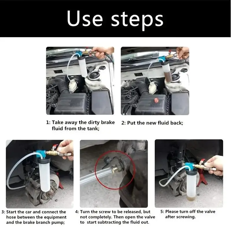 Vacuum Brake Bleeder Car Vehicle Tank Fluid Oil Change Pump Equipment ...