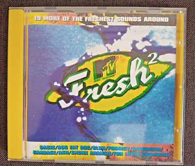 MTV Fresh 2 Electronic Music CD Oasis, Ash, Prodigy, Underworld ...
