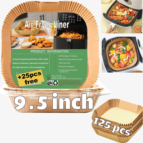 Air Fryer Liners for Power XL, Chefman 10QT 12QT Oven, Instant Pot Air ...