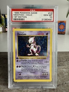 Mewtwo 1999 Pokemon Game #10 1st Edition Holo Price Guide - Sports Card ...