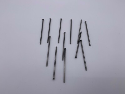 Royal .071" X 2" Long Bevel Headed Punches, Tool Steel, Lot Of 12 ...