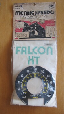 NOS Ford XT Metric Speedo Conversion Kit. Wear to packaging. | eBay