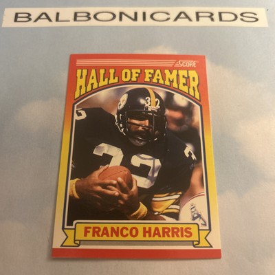 1990 Score - #595 Franco Harris HOF NM+ Free Shipping! | eBay