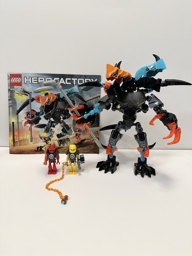 LEGO Splitter Beast Vs. Furno & Evo 44021 HERO Factory Complete Set w ...
