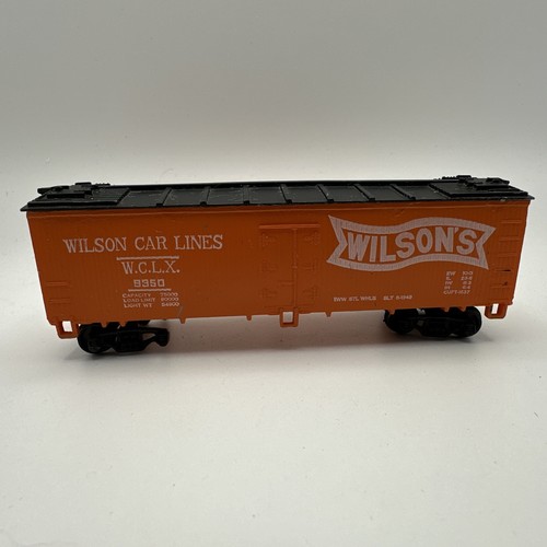 Vintage HO Scale Wilson Car Lines WCLX 8350 Freight Train Box | eBay