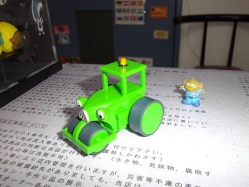 Super Discontinued Bob And Boo Booz Pullback Road Roller Green Car ...