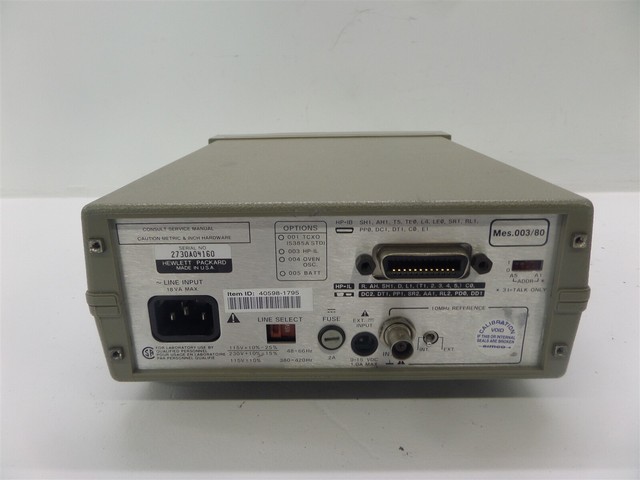 Hewlett Packard HP 5385A Frequency Counter 10hz to 1ghz for sale online ...