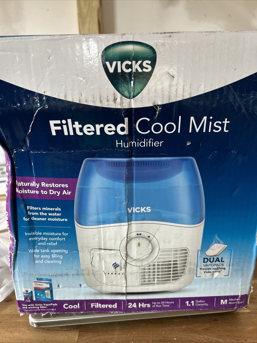Vicks Humidifier Vicks Mini Cool Mist Humidifier 052