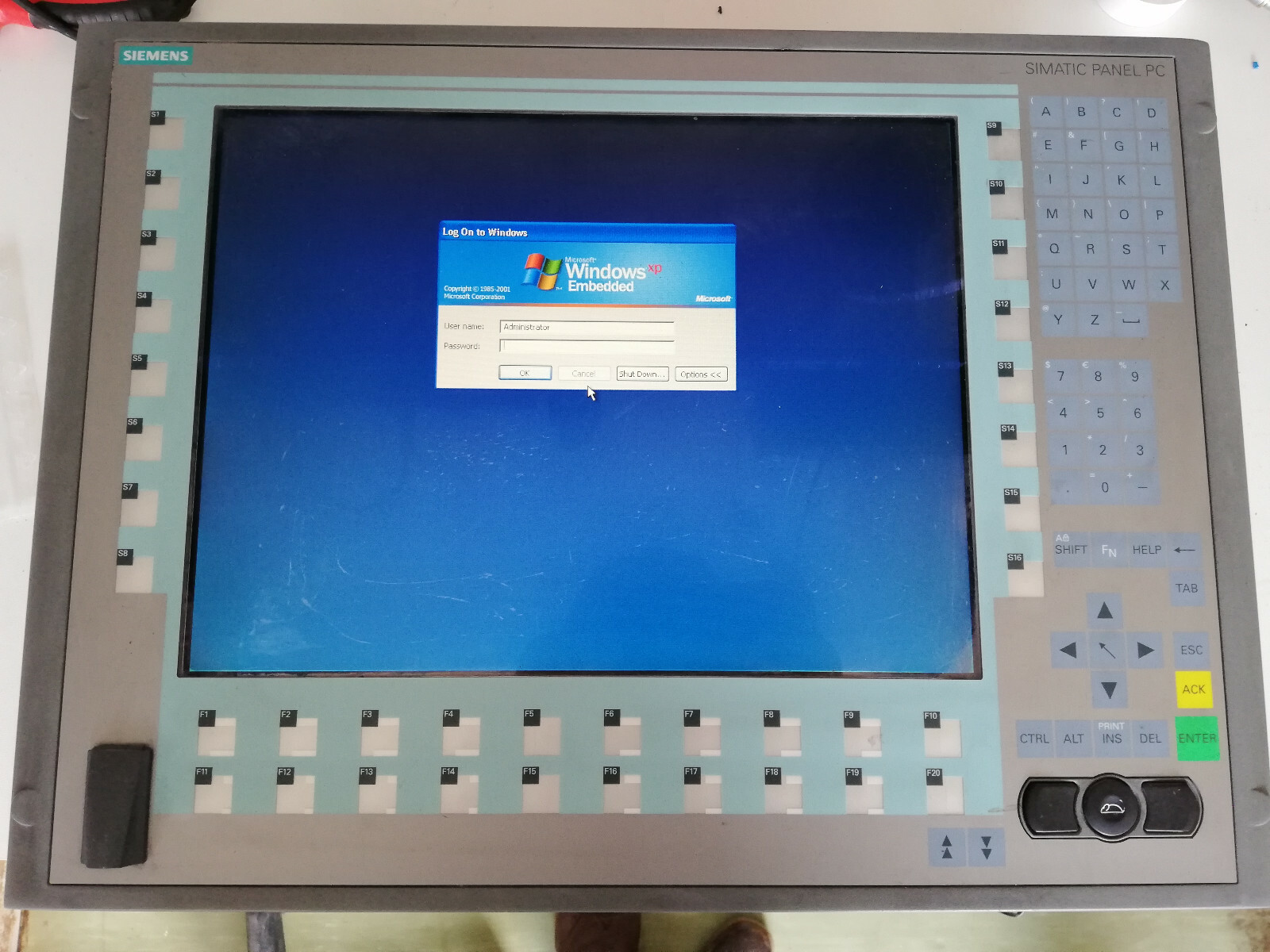 SIEMENS SIMATIC panel PC 477B 6AV7854-0AE20-1AA0 | eBay