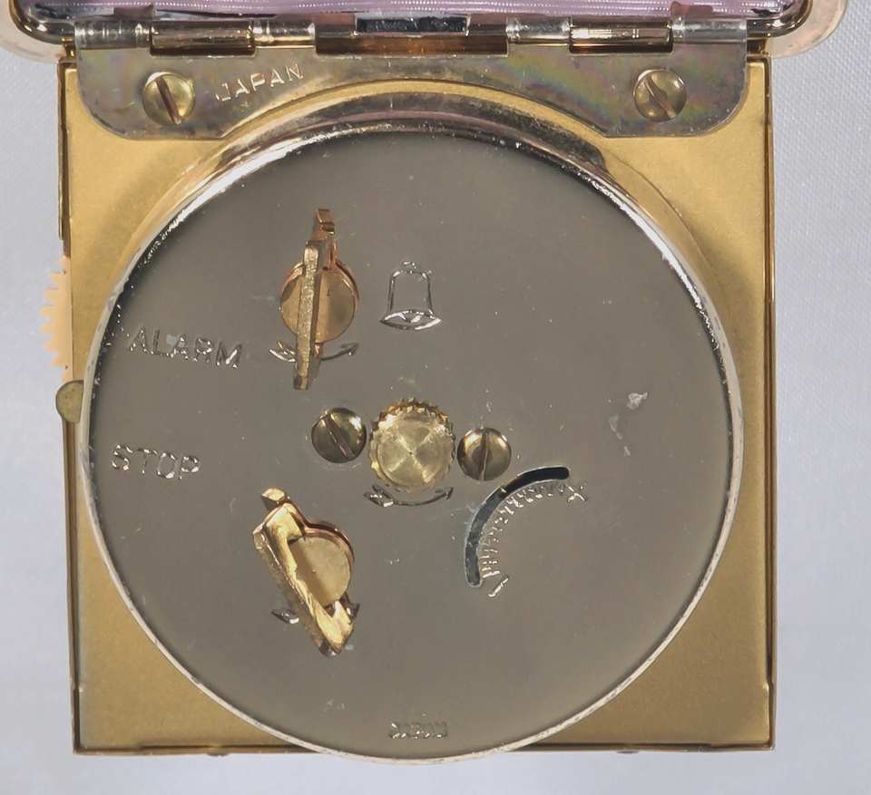 Vintage Bulova Travel Alarm Clock - Glow in the Dark - Japan | eBay